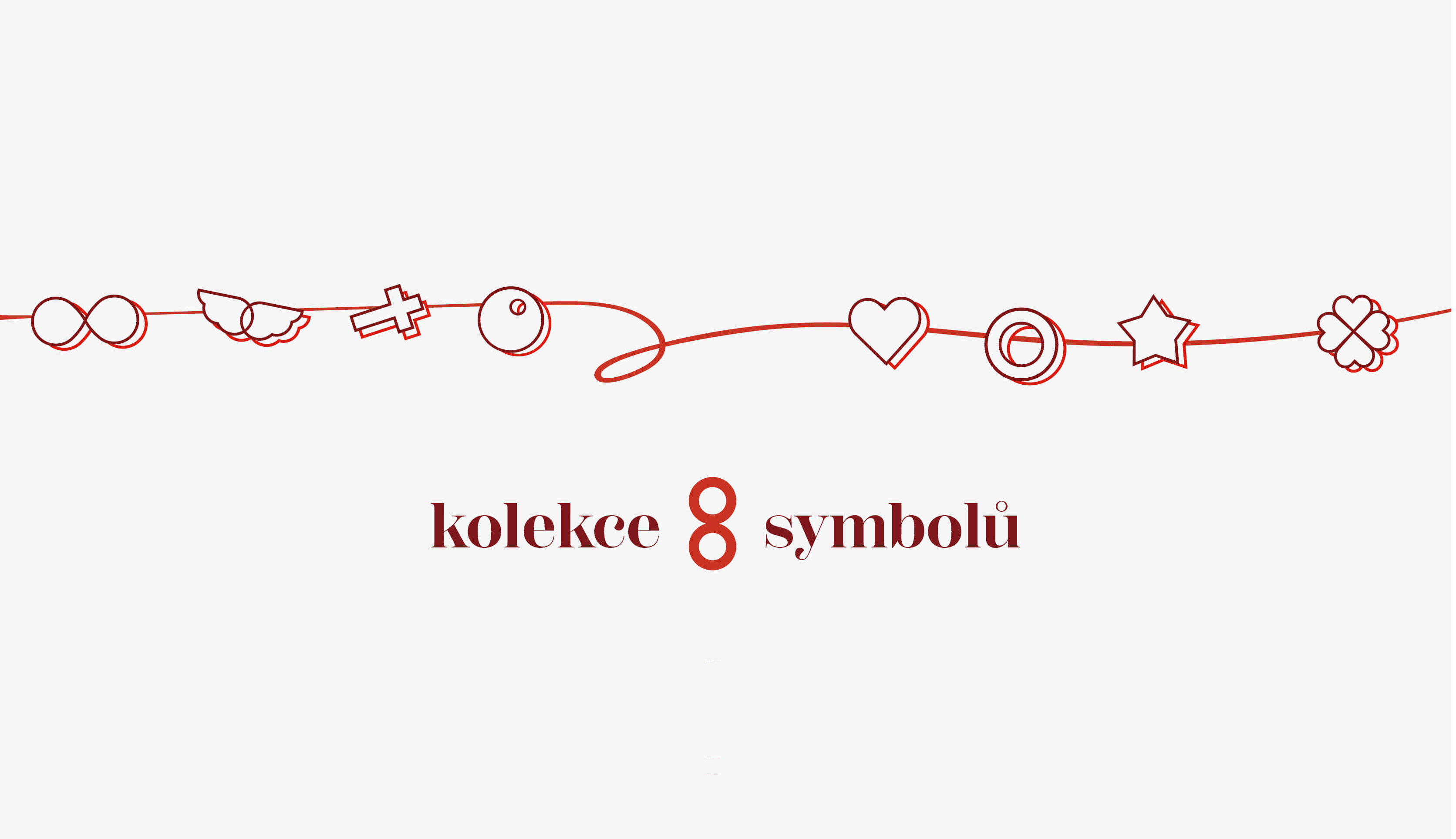 Kolekce 8 symbolů - Šperky LOOA